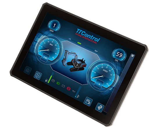 A robust operator interface with a 12.1-inch display - TTControl